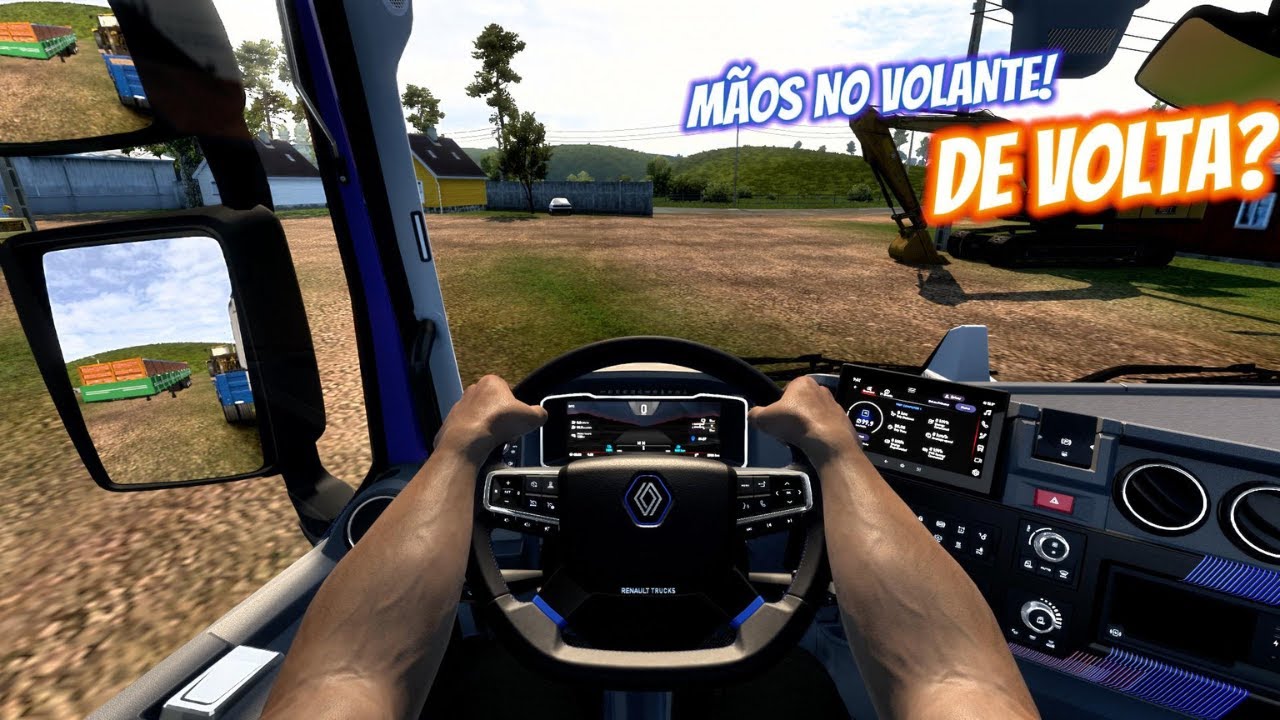 Mod Incrível de Mãos no Volante está de Volta no ETS2 v1.52! Confira ...