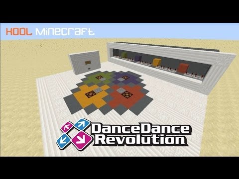 Dance Dance Revolution (Minecraft Redstone Creation) - YouTube