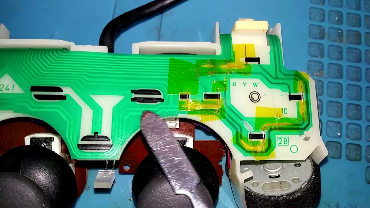 Reparando trilhas de controle (ps2,ps3 e ps4) - YouTube