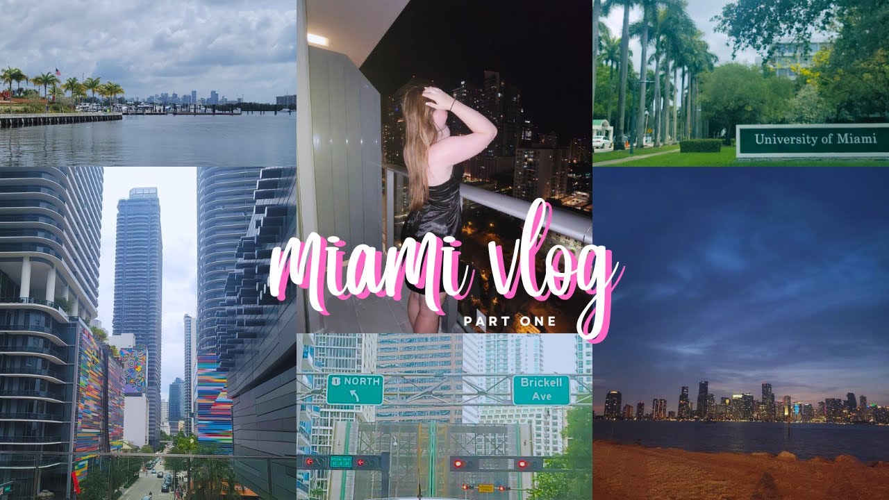MIAMI VLOG: summer vacay day in my life ♡ umiami, brickell, coconut ...