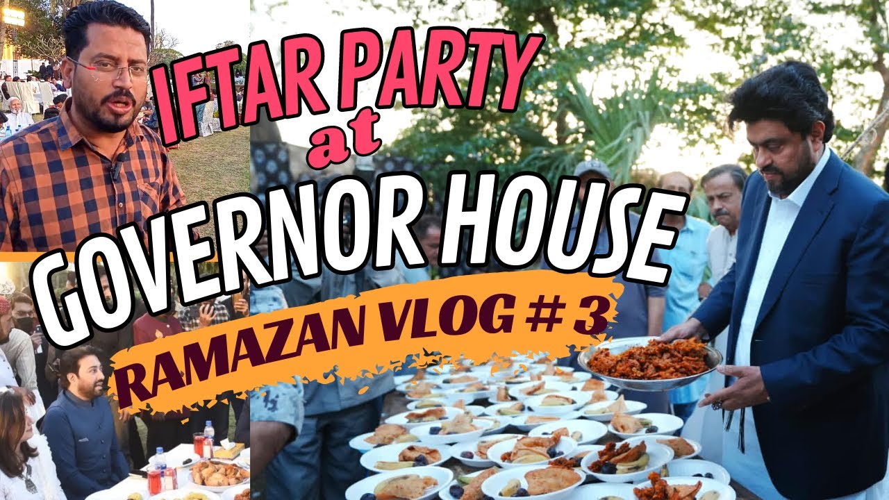 Governor House Karachi Iftar Party for All Karachi People | Ramzan ...