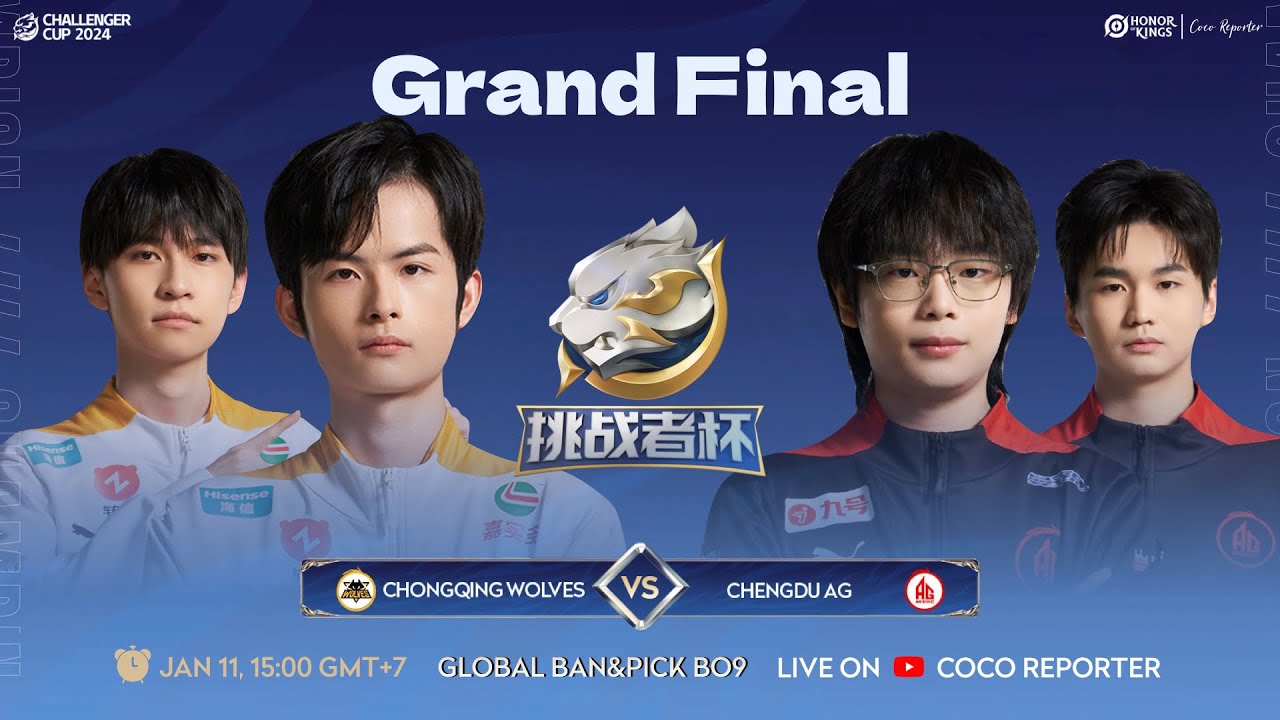 [ไทย] 🔴 ChallengerCup 2024 GRAND FINAL BO9 : Wolves vs AG - YouTube
