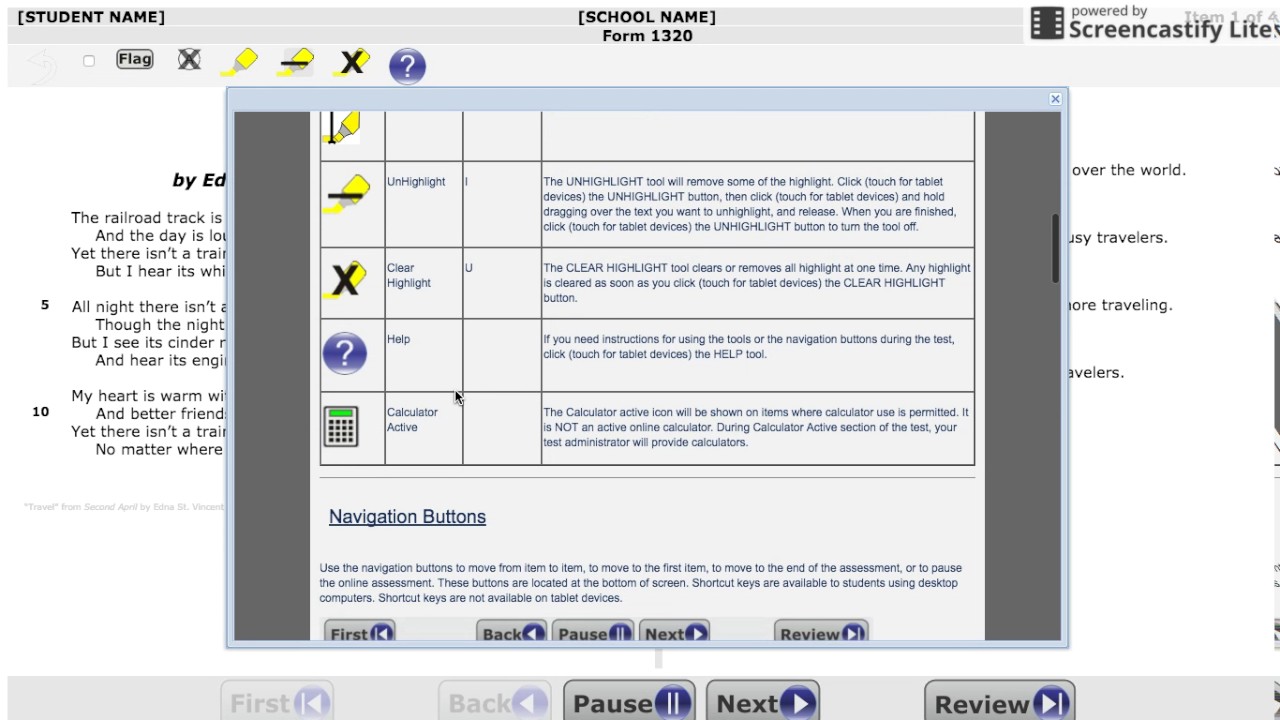 NCTest App EOG ELA - YouTube