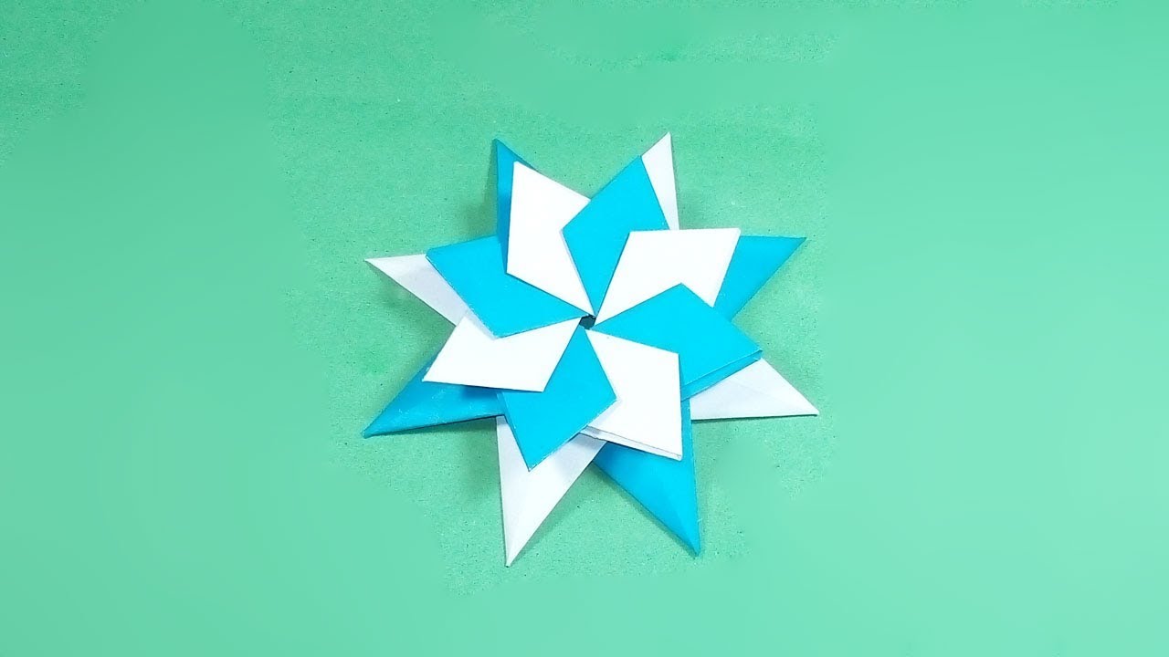 How to make a Paper Magic Star - Origami Magic Star Instructions - Easy ...