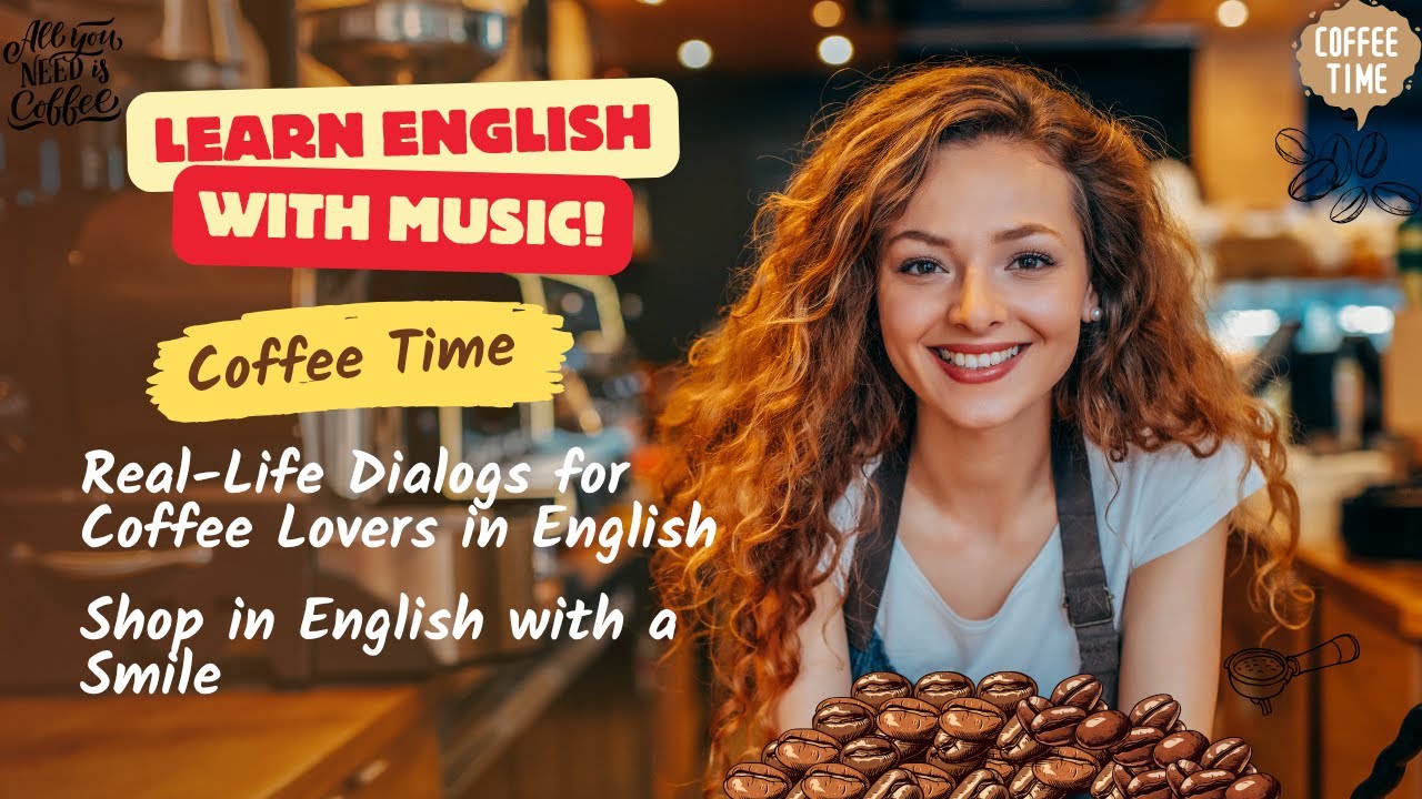 How to Order Coffee in English | A1-A2 English Conversation - YouTube