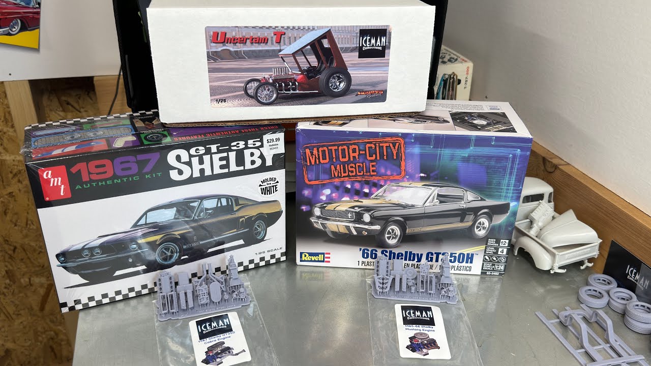 Building Model Cars - ICEMAN Collections and Past Model Projects - YouTube