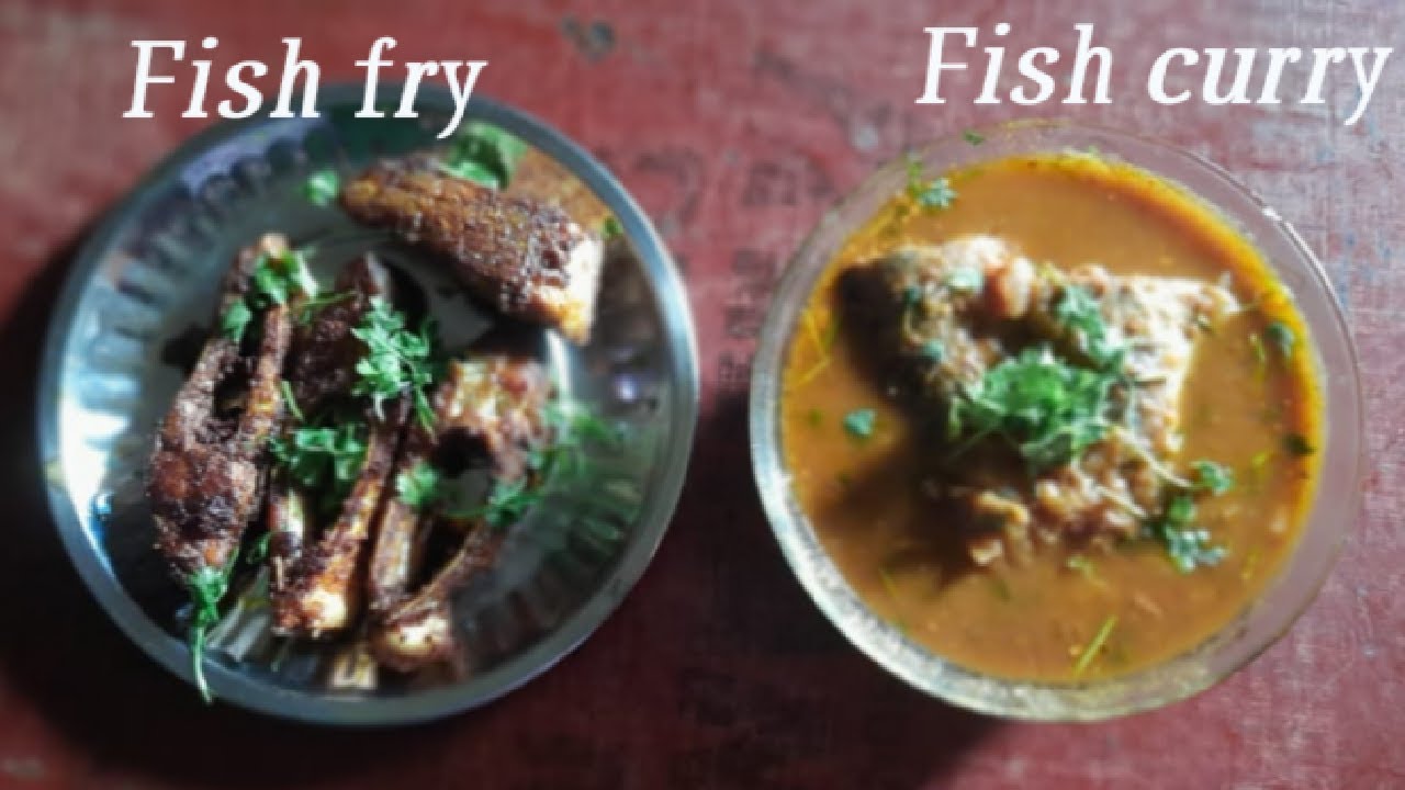Easy process to make Fish Curyy and Fish fry with Sanduva fish - YouTube