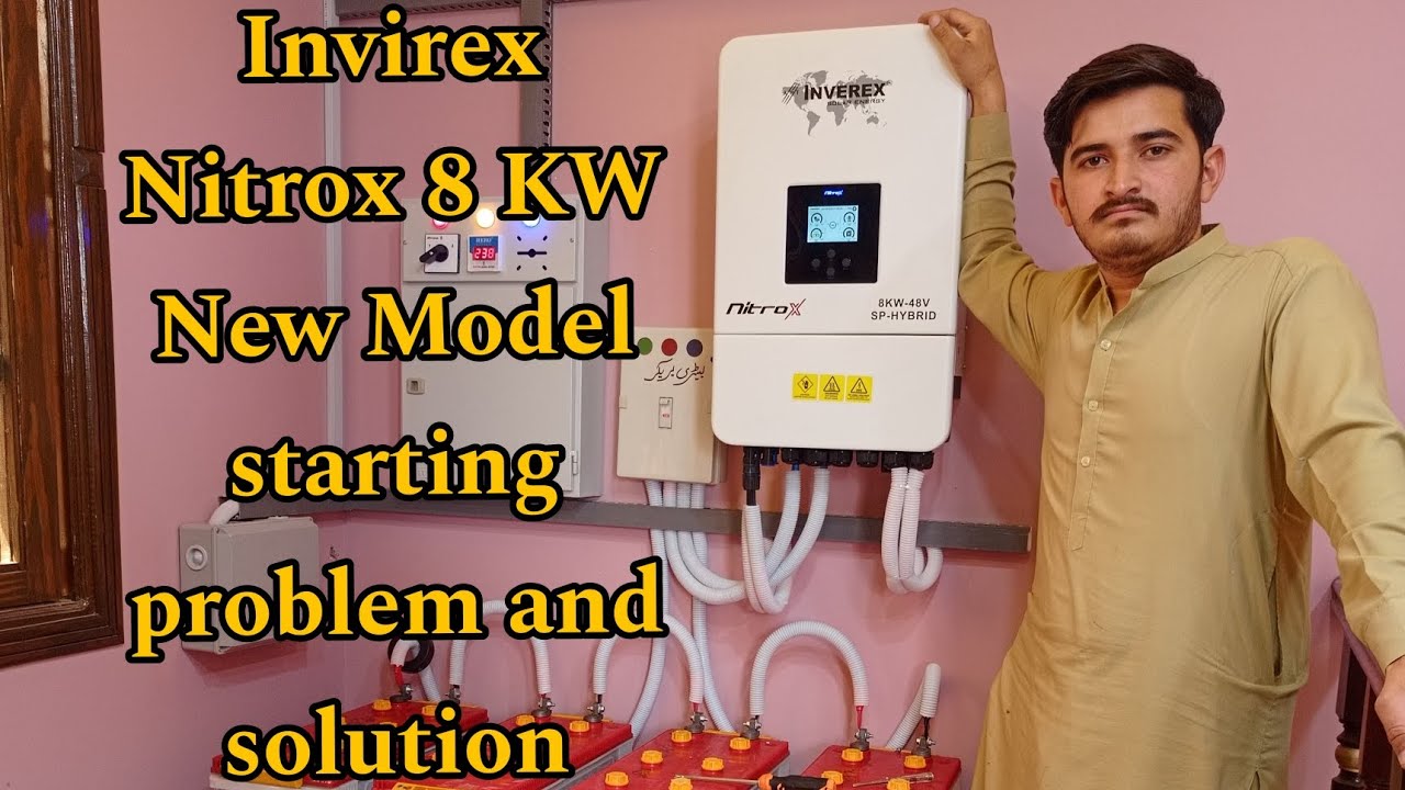 Invirex Nitrox 8 KW New Model Starting Problem and Solution#nitrox# - YouTube