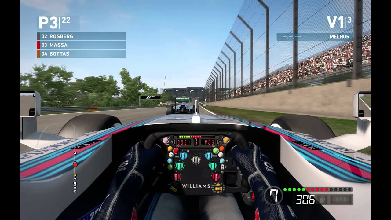 Fom Cockpit Mod Cam F1 2014 - FOV 53 - YouTube