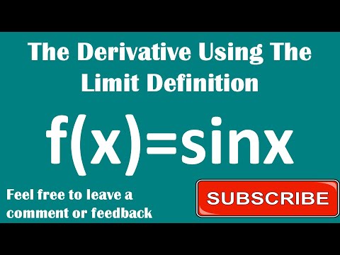 Lesson 1.15: Derivative Using The Limit Definition - YouTube