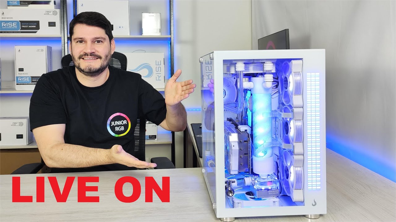 MONTAGEM COMPLETA PC GAMER WATER COOLER CUSTOM PARTE 2 PC GAMER COM ...