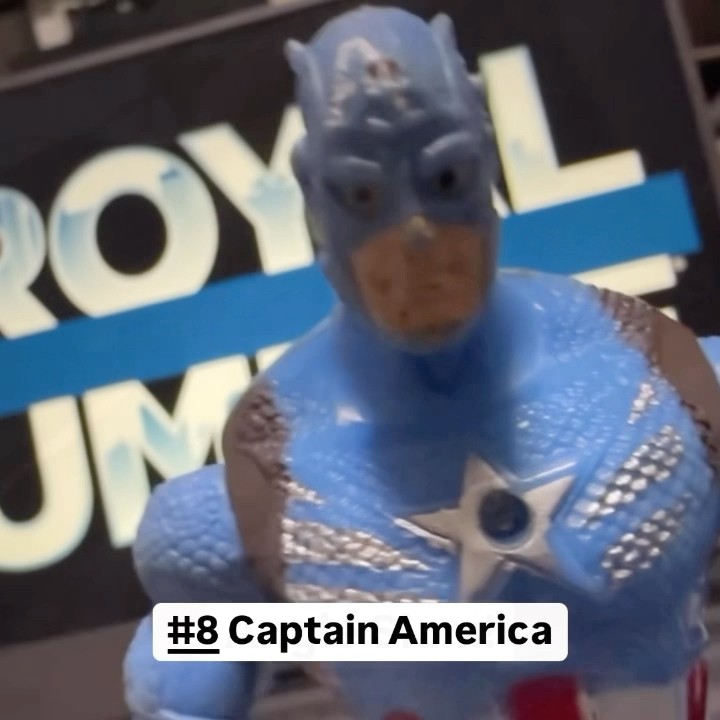 Toys Royal Rumble Match - NO.8 CAPTAIN AMERICA | Action Figures Matches ...
