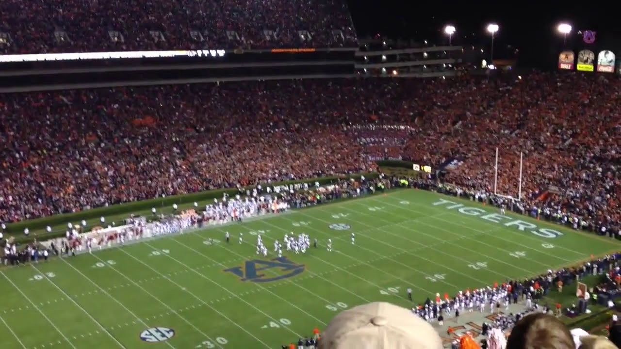 Kick Six Iron Bowl 2013 Final Play - Live Crowd Reaction - YouTube