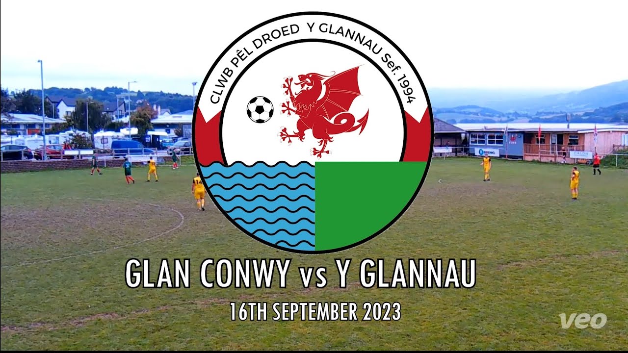 Glan Conwy vs CPD Y Glannau - September 2023 - YouTube