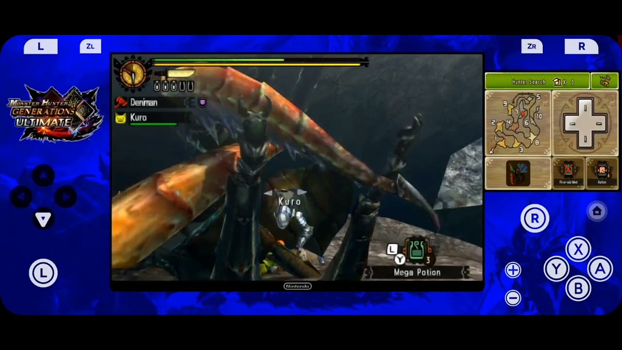 Monster Hunter 3ds - Infinix note 12 mediatek helio g96 - YouTube