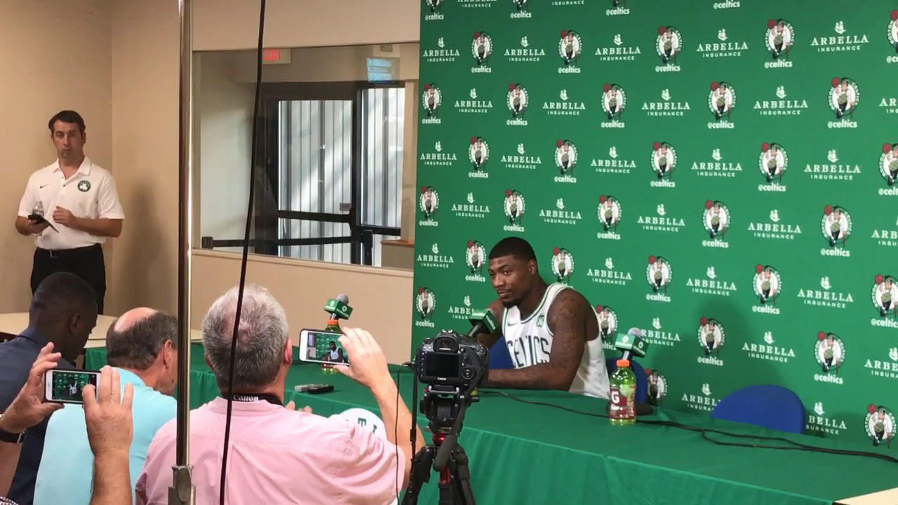 Boston Celtics' Marcus Smart talks about weight loss this summer - YouTube