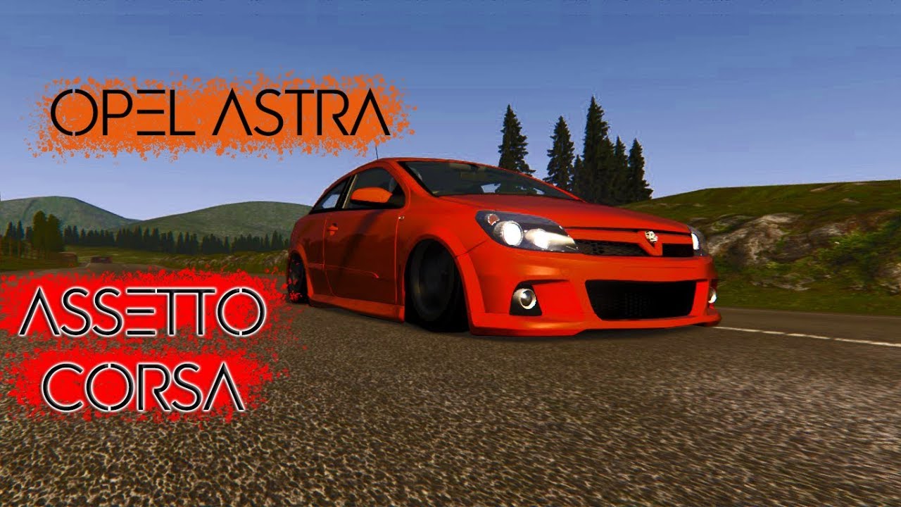 ASSETTO CORSA OPEL ASTRA MOD! - YouTube
