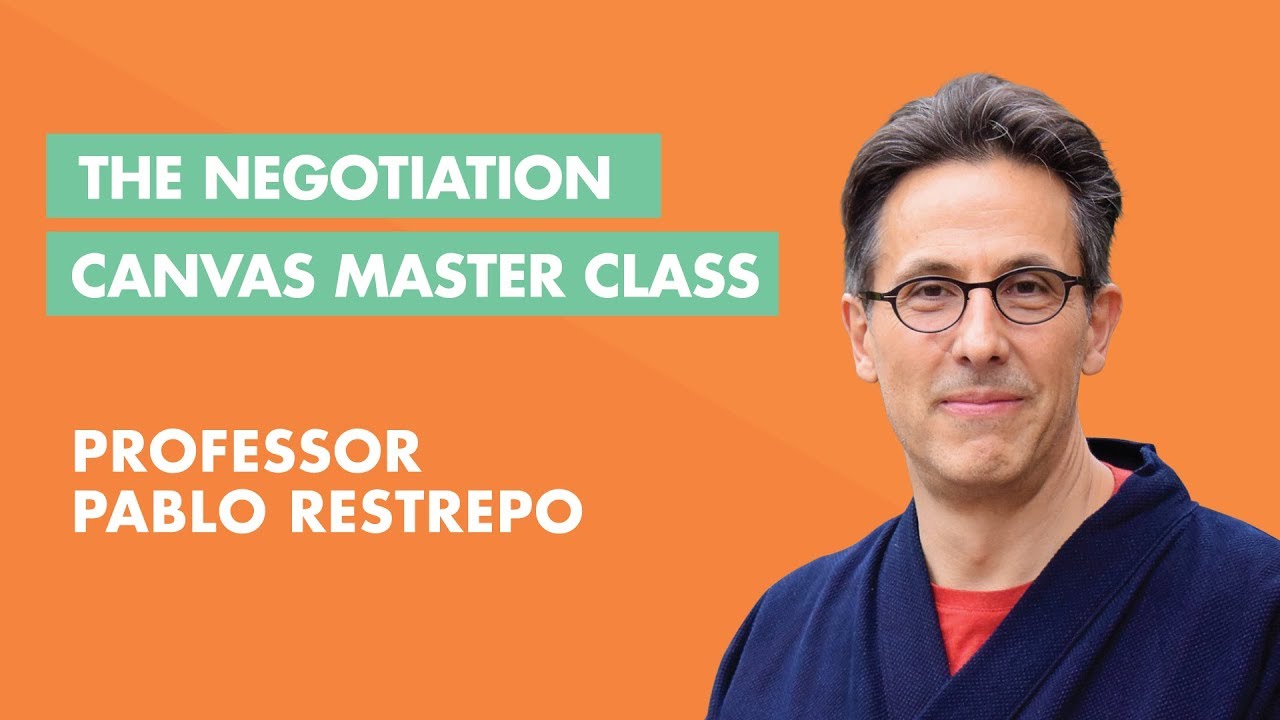 The Negotiation Canvas Master Class - YouTube