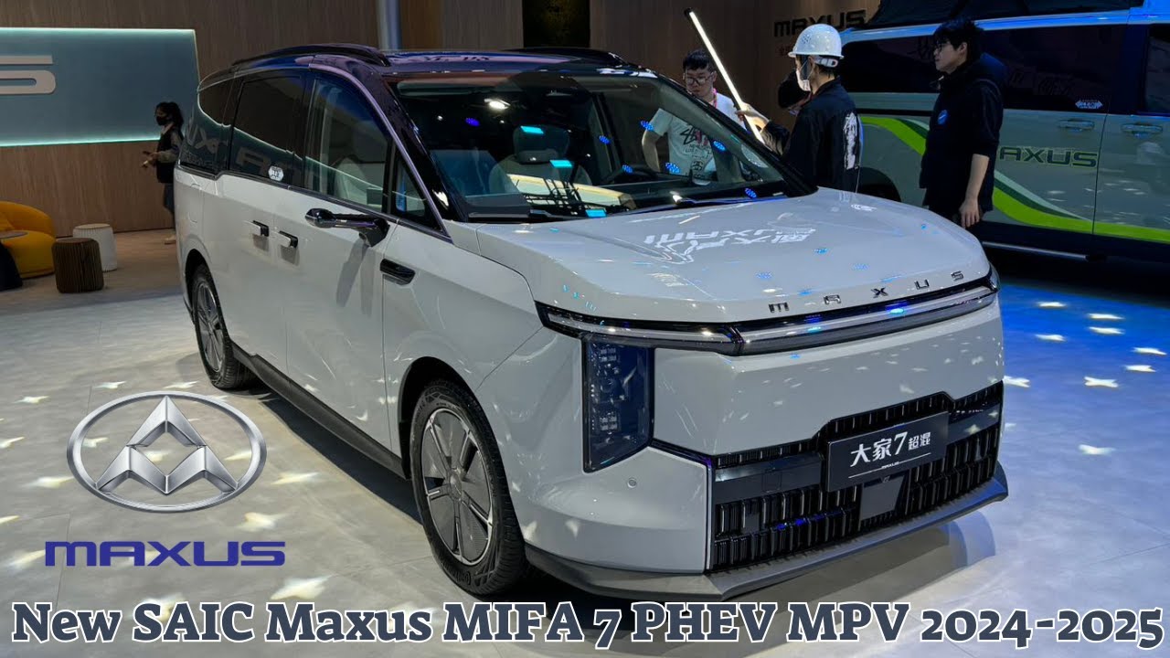 Front Design Reworked for PHEV Version | Facelift | New SAIC Maxus MIFA ...