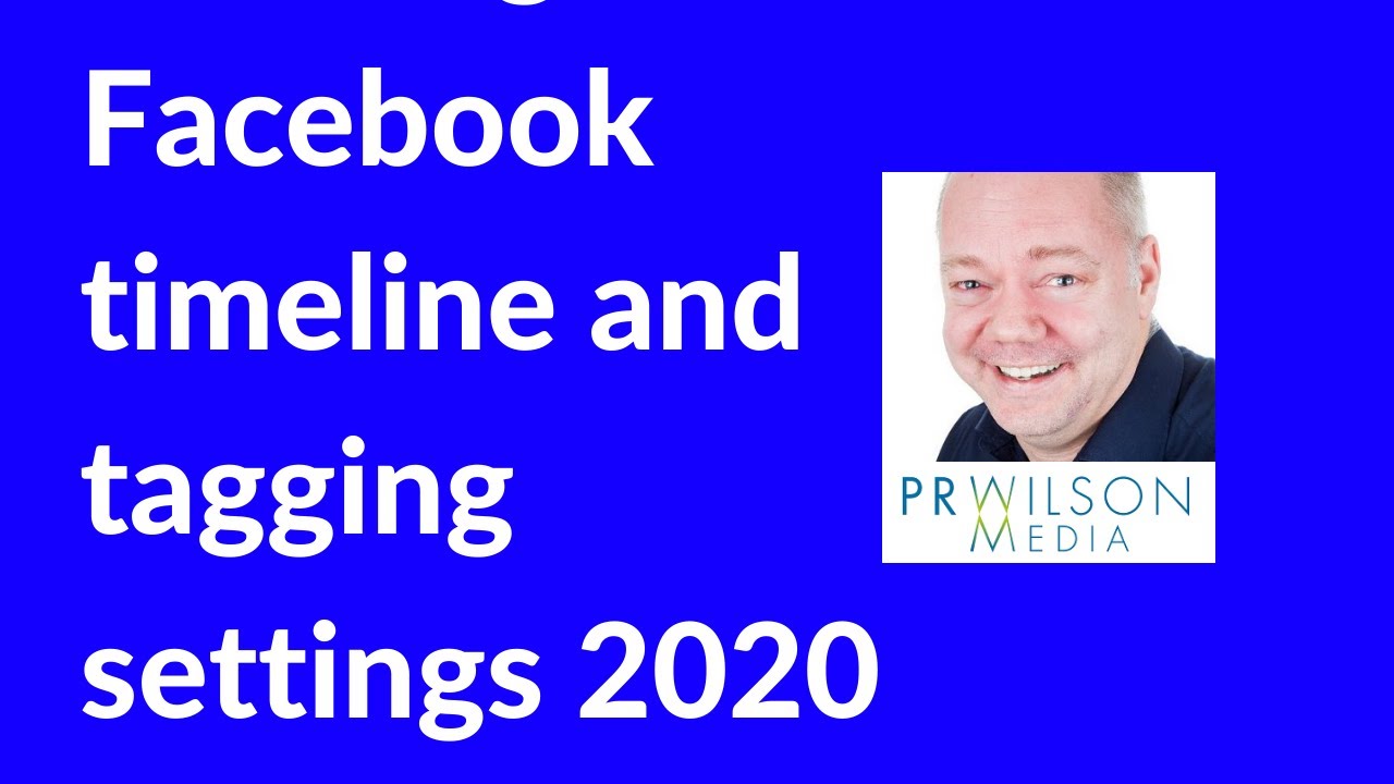 Facebook timeline and tagging settings 2020 - YouTube