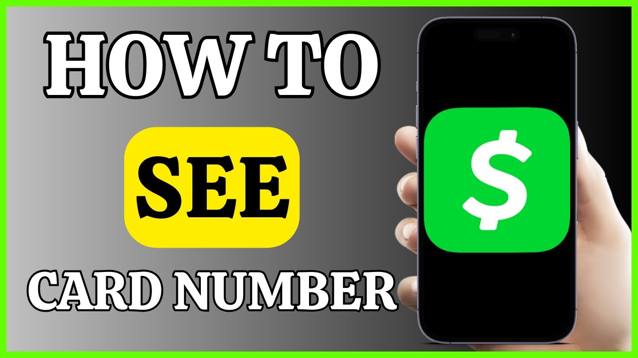 How To See Your Card Number on Cash App | LATEST UPDATE 2O25 - YouTube