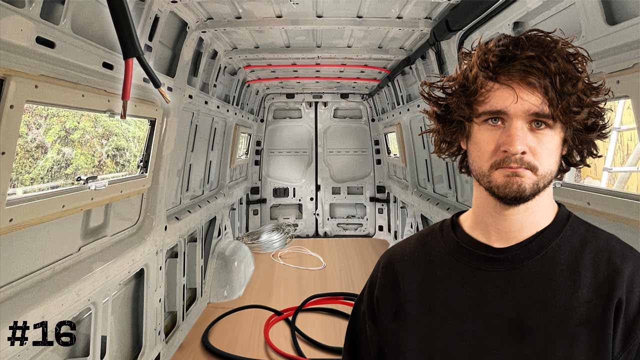 Installing Wiring and Conduits in a Van | Mercedes Sprinter Van ...