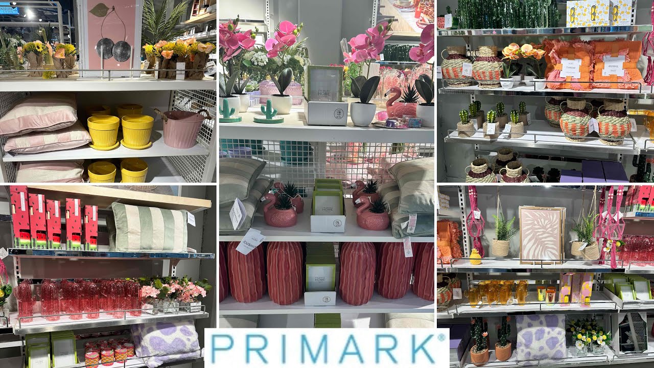 Primark home décor new collection / may 2024 - YouTube