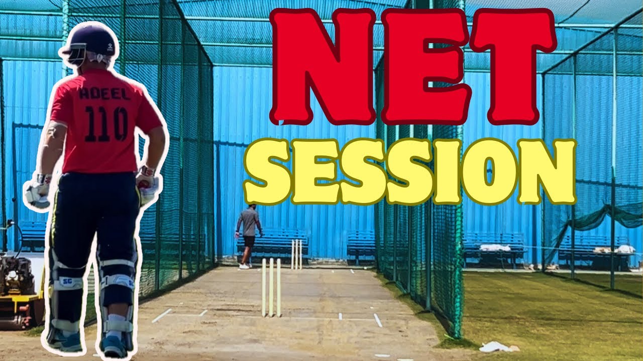 Cricket Net Session || Cricket Batting Practice In Nets || Batting ...