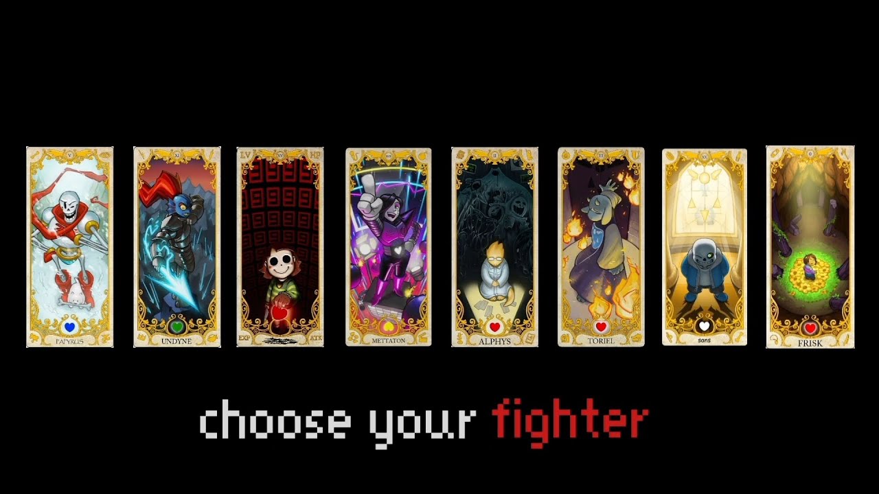 CHOOSE YOUR FIGHTER! || Undertale Edit - YouTube