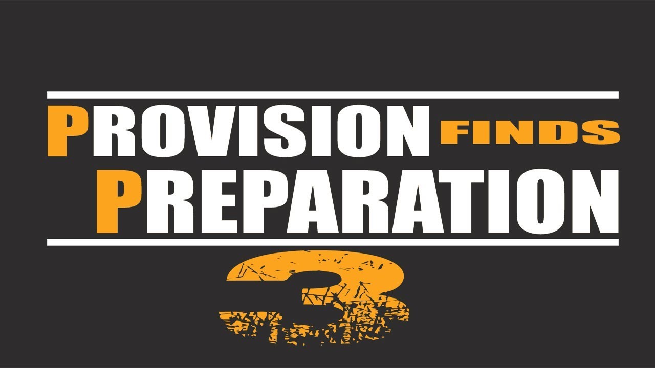 Provision finds Preparation 3 - YouTube