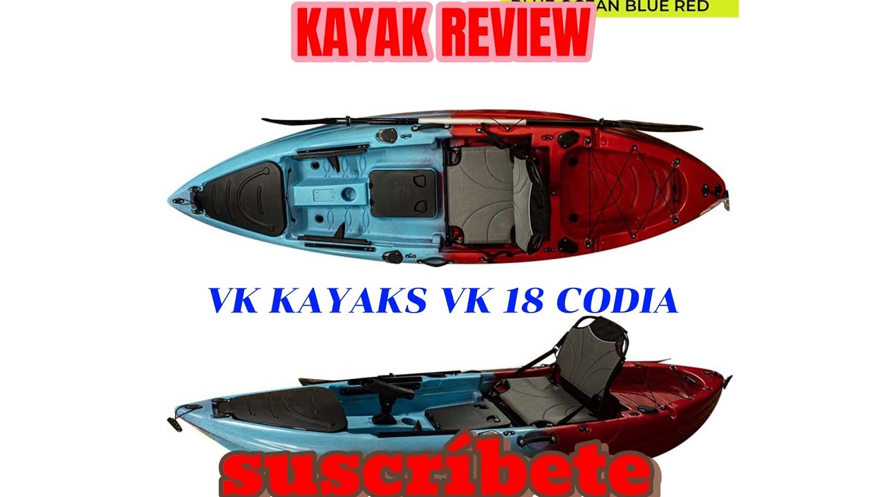 FISHING KAYAK REVIEW: VK kayaks VK-18 CODIA - YouTube