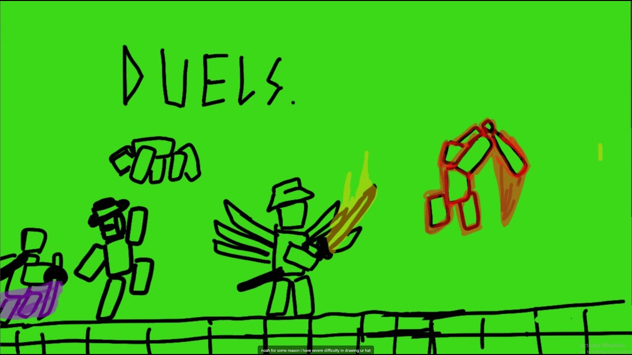 Tsb duels with TouchGrass - YouTube