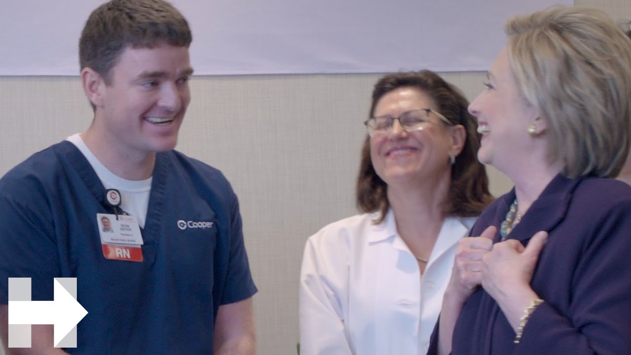 Hillary wonks out with a New Jersey nurse about Clean Cookstoves ...