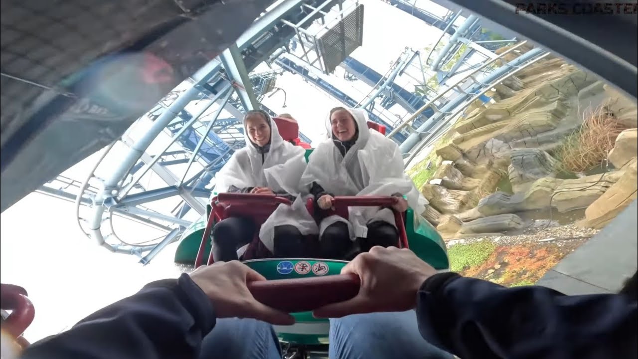 Europa Park: Euro Mir (Mack Spinning Coaster) 2024 4K - YouTube