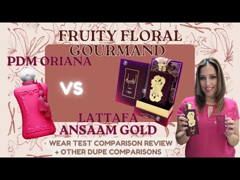PARFUMS DE MARLY ORIANA💕🍨🍊|VS| LATAFFA ANSAAM GOLD|+Other Dupes|Fruity ...