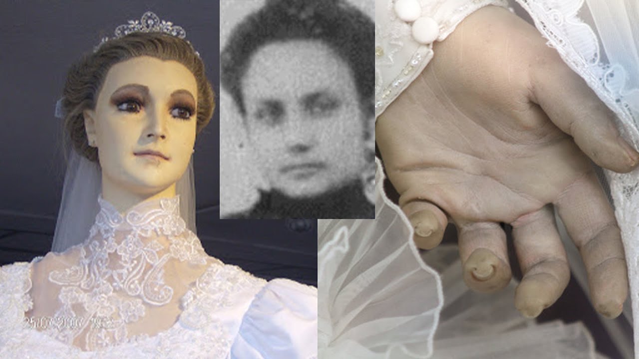 People Think This Mannequin Is A Real Life Corpse Bride - YouTube
