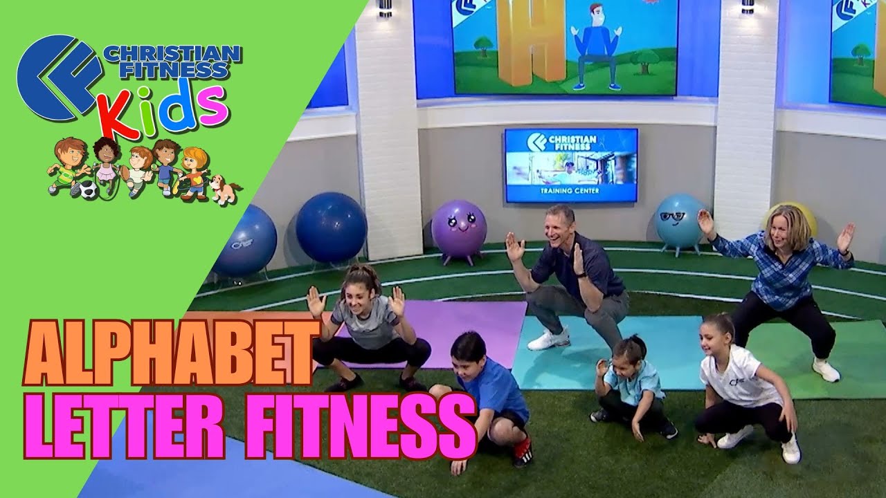 Kids Fitness - Alphabet Letters - YouTube