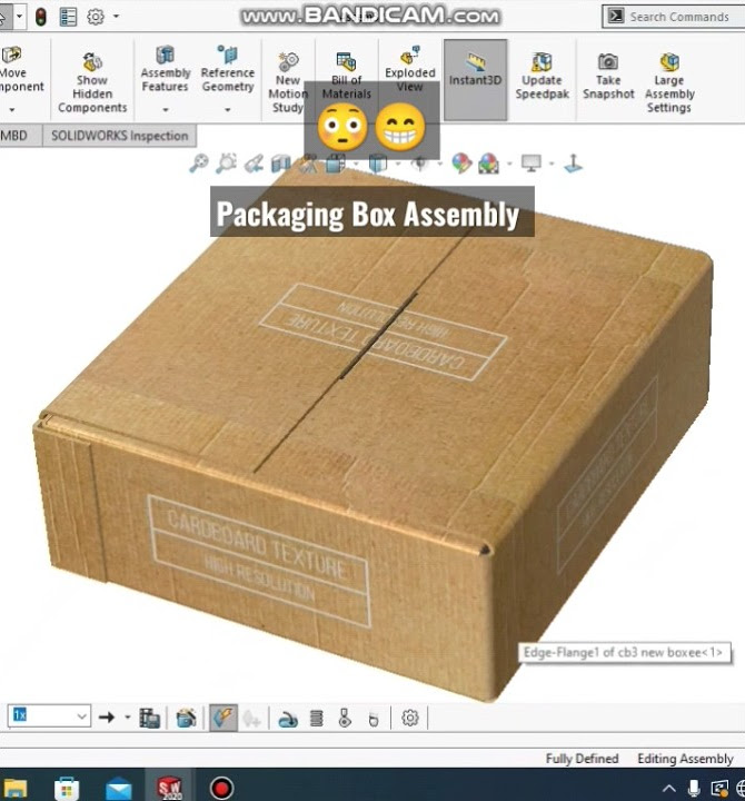 Packaging Box In Solidworks | #solidworks | #shorts | #short | #autocad - YouTube