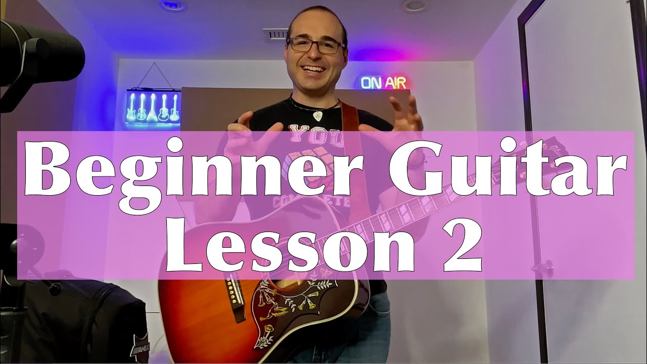 🎸 Beginner Guitar Lesson 2 | Strumming Basics & Finger Independence ...