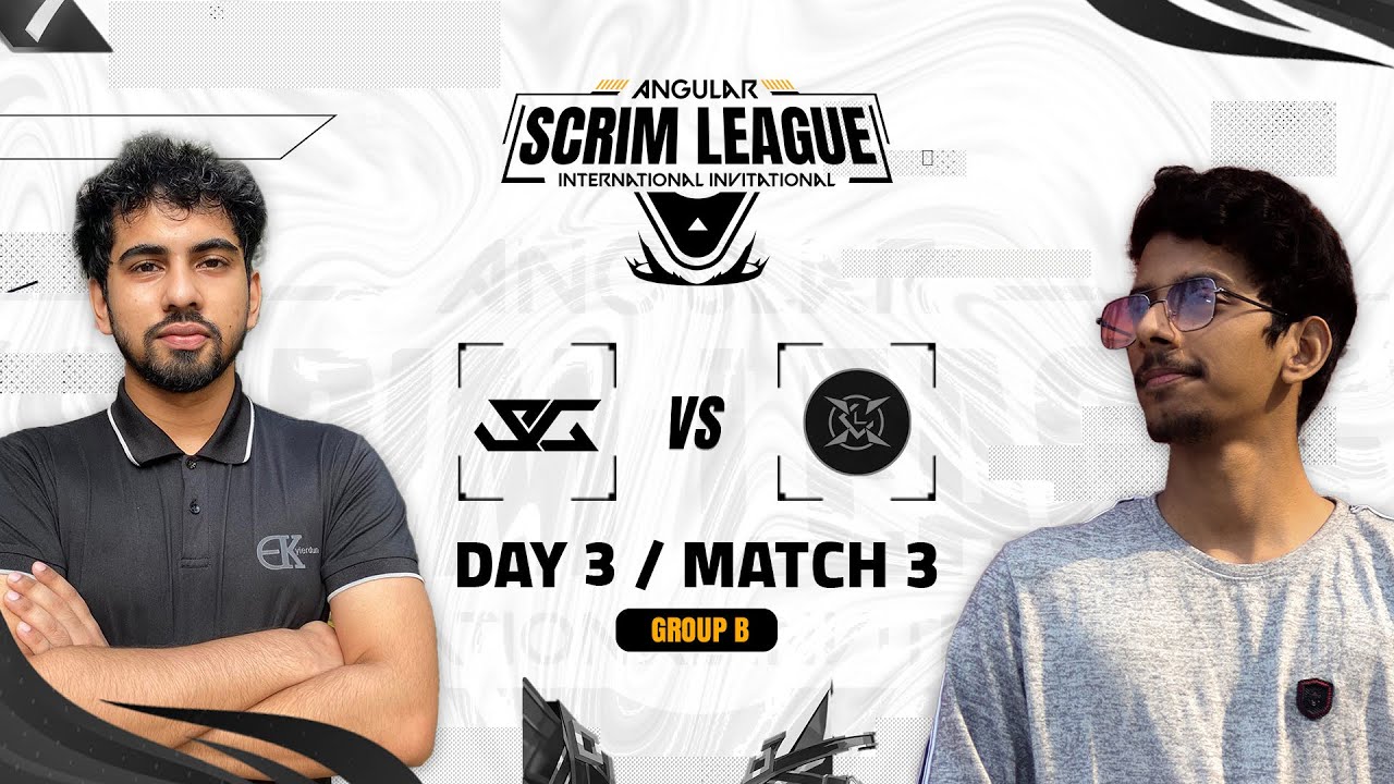 XCL Invictus vs Synergy Esports | Group B | Match 3 | Day 3 | Angular ...
