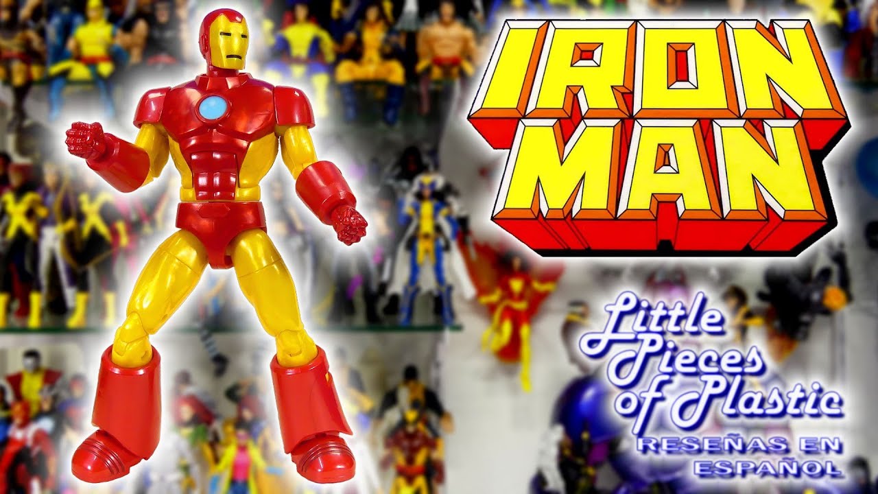 Iron Man Model 09 Marvel Legends Retro Series Reseña Revisión Review ...