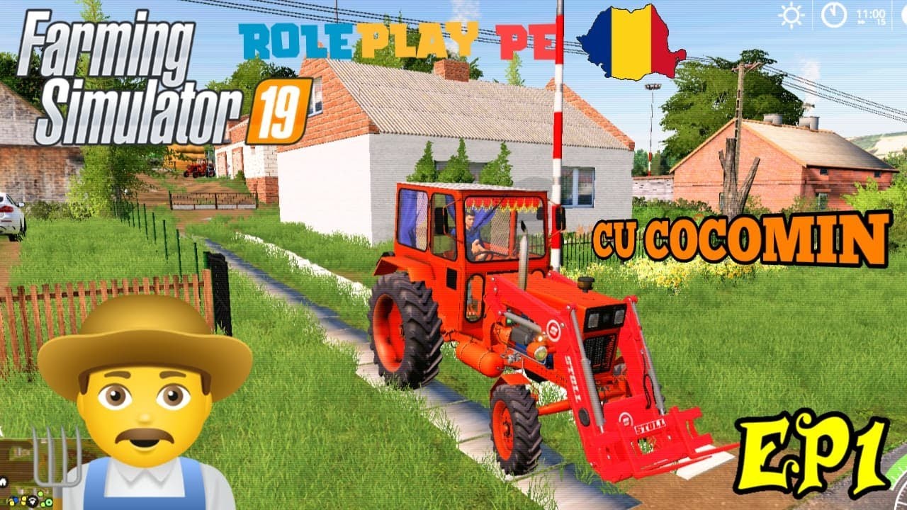 Roleplay pe România [EP#1]-CU COCOMIN |Farming Simulator 19| - YouTube