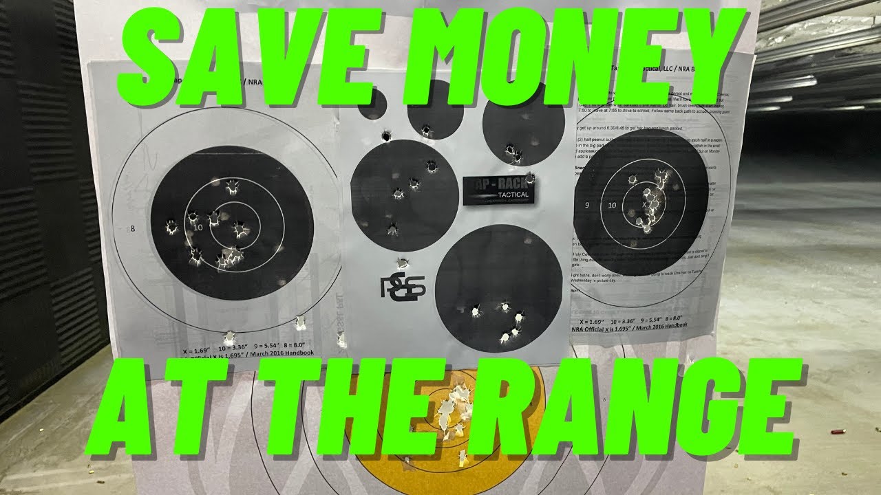 Money Saving Tips For The Range | Printable Targets - YouTube