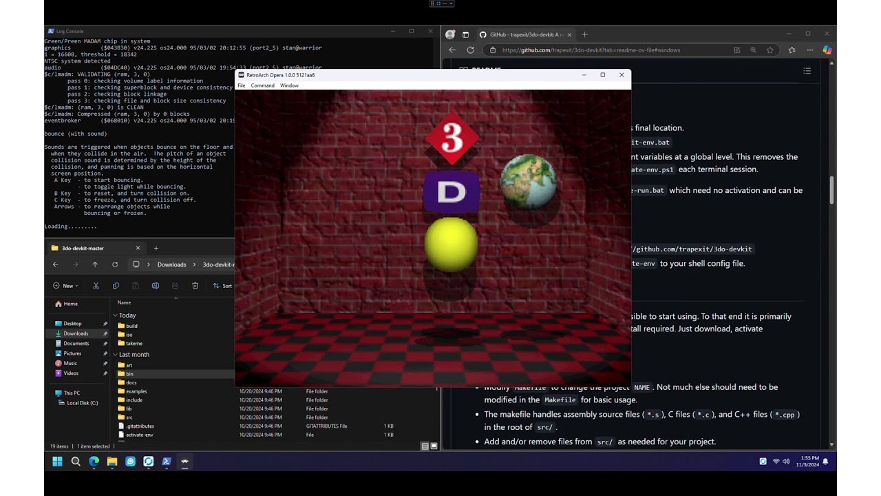 Getting Started With 3DO Homebrew Development on Windows - YouTube