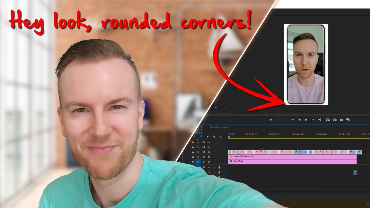 How to Apply a Mask With Rounded Corners to a Group of Objects in Adobe ...