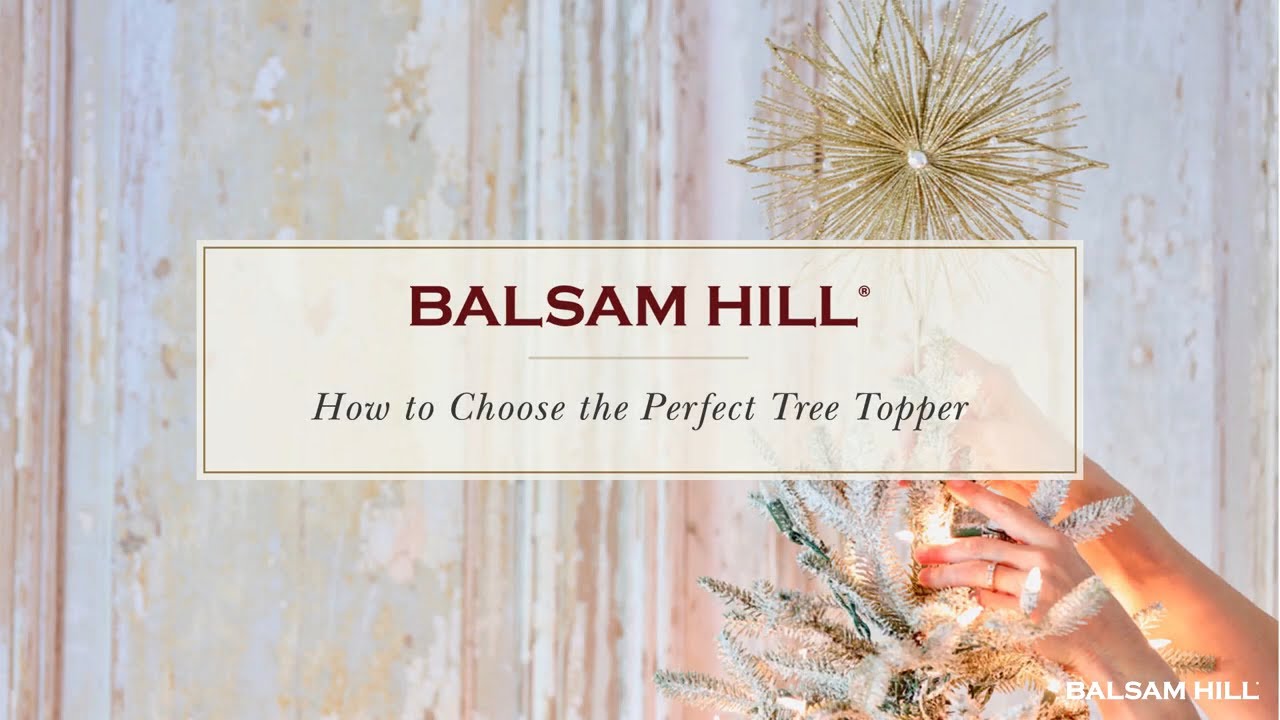 How To Choose The Perfect Tree Topper - YouTube