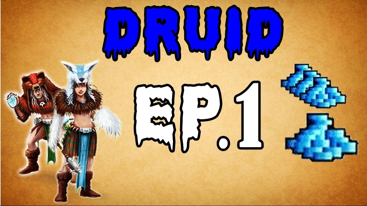 Tibia Gameplay EP.01 - O Retorno Com Druid - YouTube