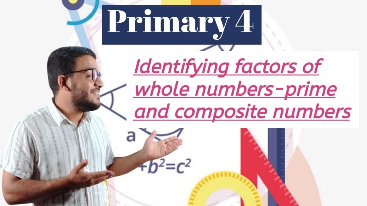 Identify factors of whole number "prime and composite numbers" primary ...
