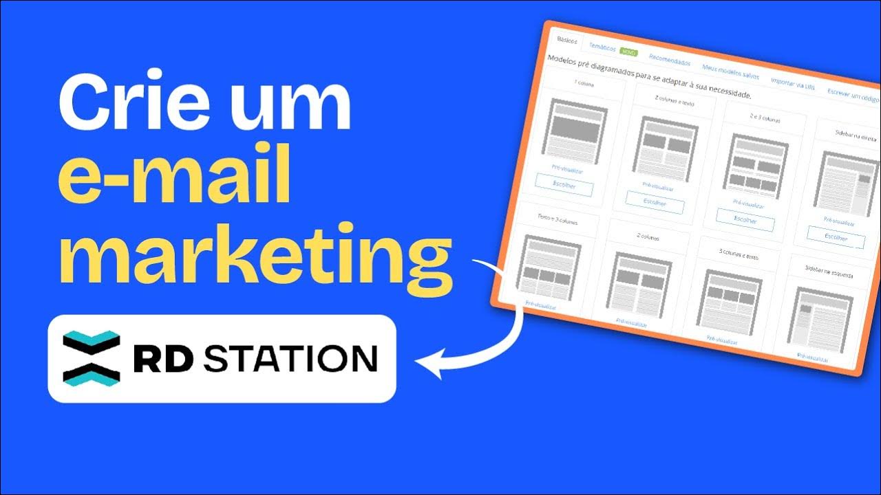Como criar um e mail marketing no RD Station - YouTube