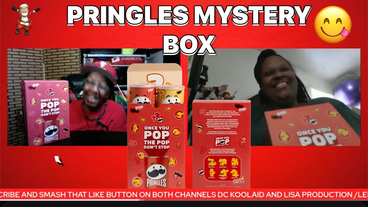 Pringles Once You Pop Mystery Box Mystery Flavor and Pringamabobs ...